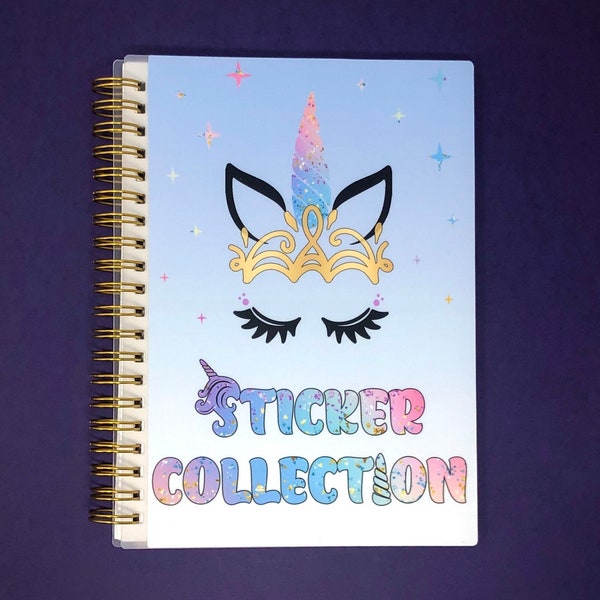 Unicorn Sticker Book - Etsy
