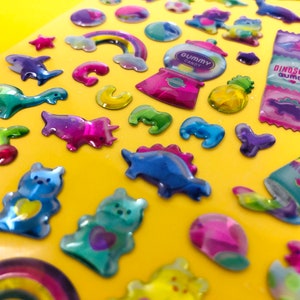 Pretty Gem Crystal Stickers - Melty Holic 6 Designs - Etsy