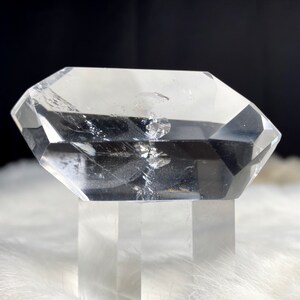 Clear Quartz Freeform Crystal Gem / Phantoms and Rainbows / Excellent ...