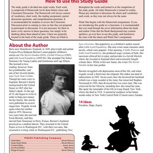 A Little Princess Classic Starts - Study Guide With Answer Key - Etsy