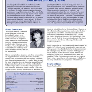 Johnny Tremain - Study Guide With Answer Key - Etsy