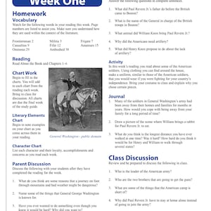 Guns for General Washington - Study Guide With Answer Key - Etsy