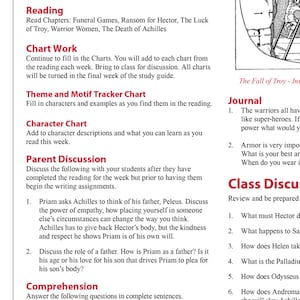 Black Ships Before Troy - Study Guide With Answer Key!! - Etsy
