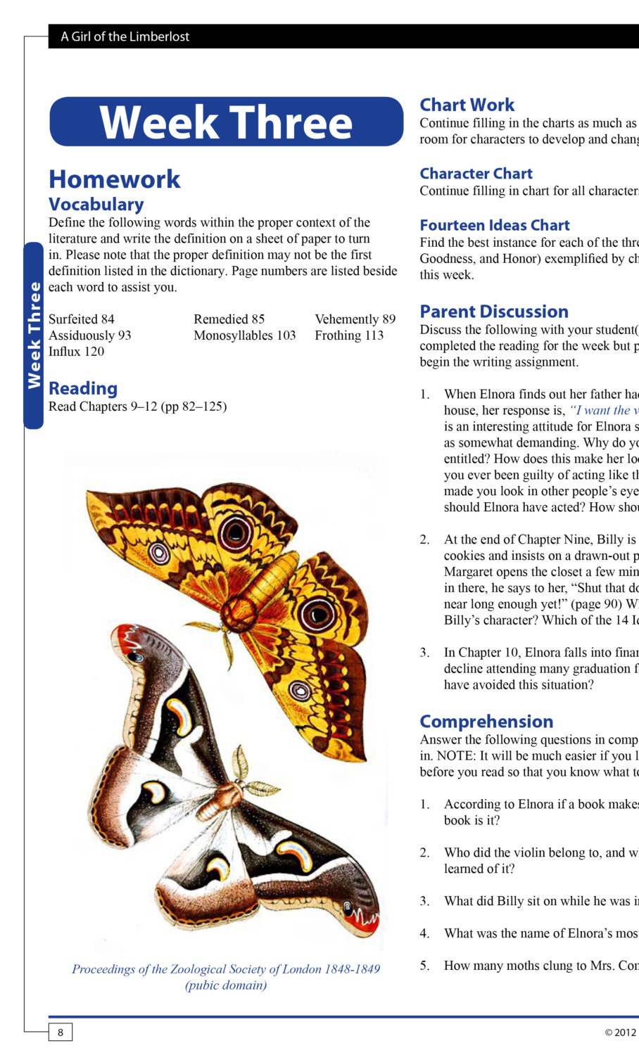 A Girl of the Limberlost - Study Guide With Answer Key - Etsy