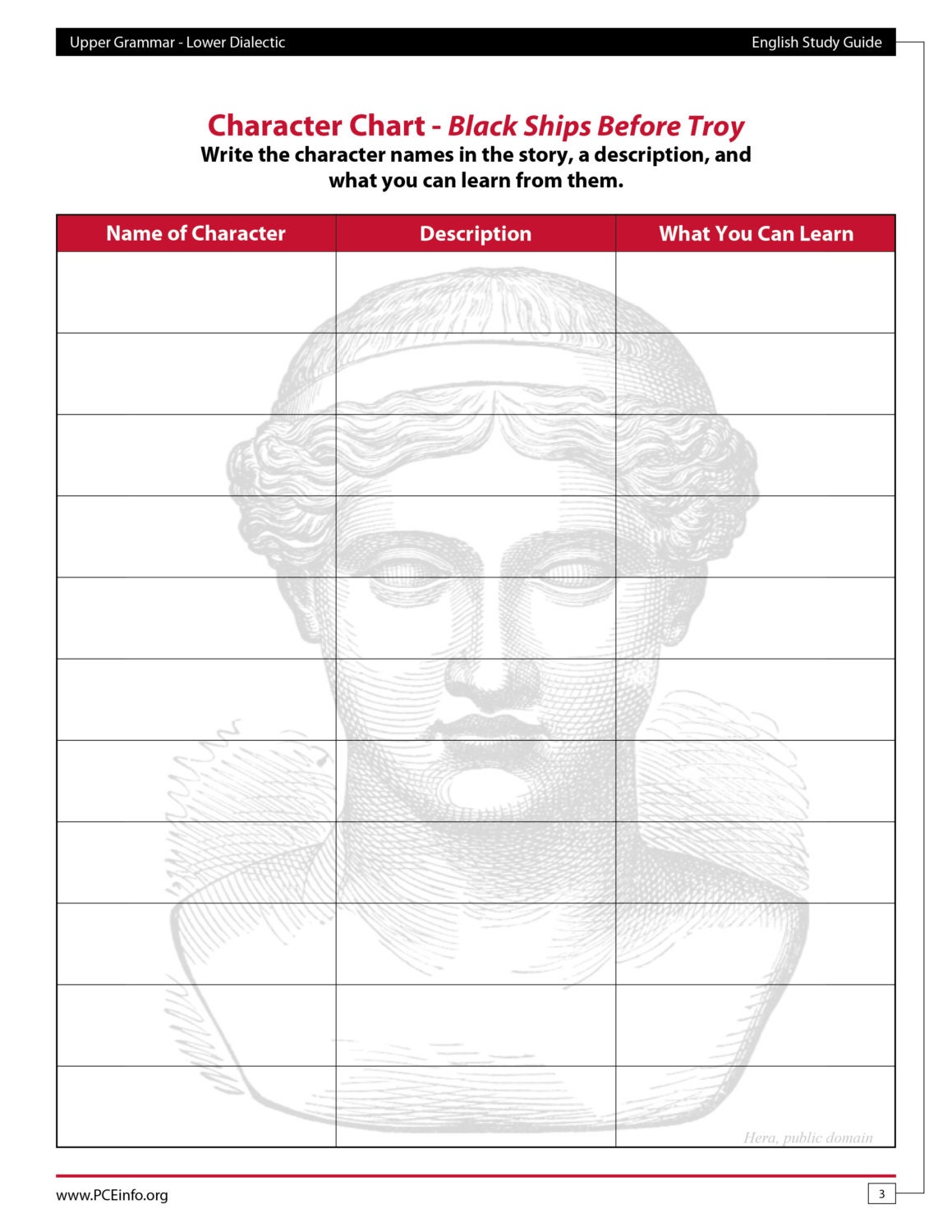 Black Ships Before Troy - Study Guide With Answer Key!! - Etsy