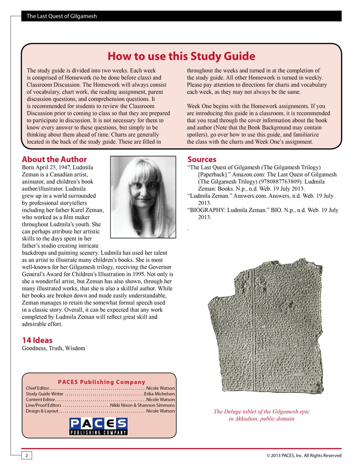 The Gilgamesh Trilogy - Three Study Guides With Answer Keys - Etsy