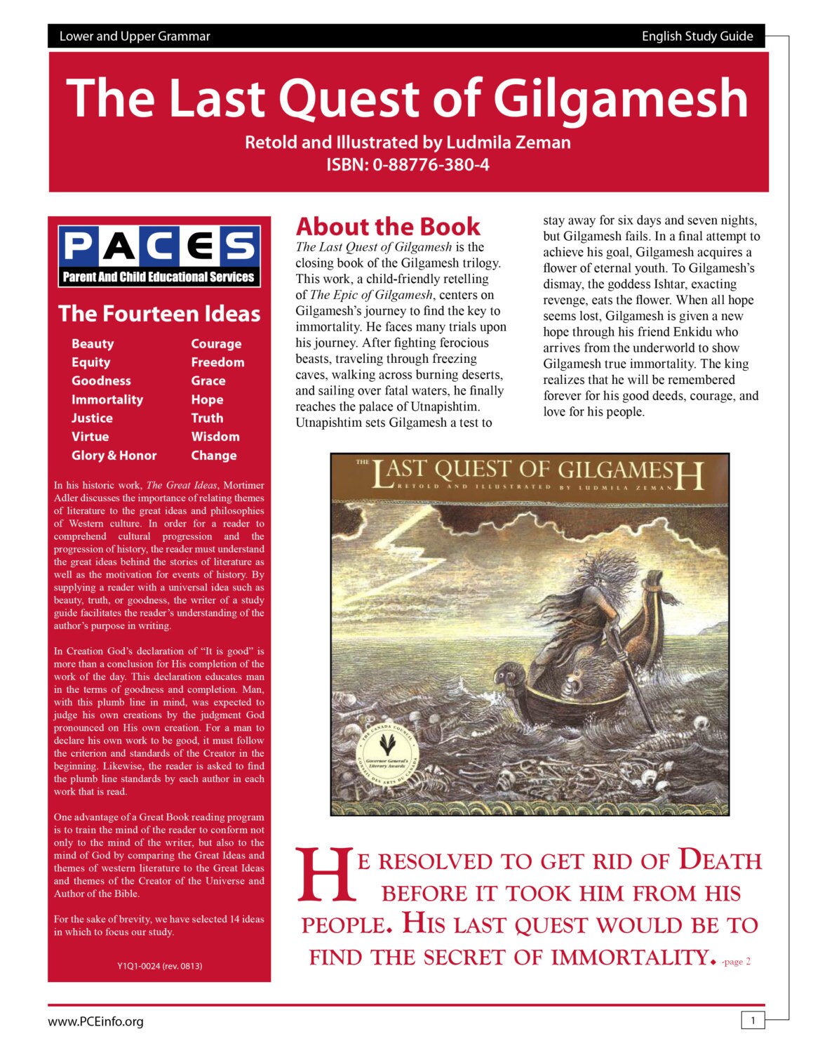 The Gilgamesh Trilogy - Three Study Guides With Answer Keys - Etsy