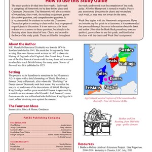 Stories of Beowulf Told to the Children - Study Guide With Answer Key ...