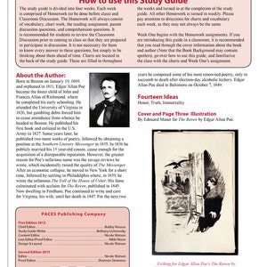 The Portable Edgar Allan Poe - Study Guide With Answer Key - Etsy