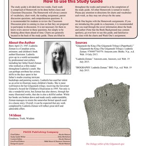 Gilgamesh the King - Study Guide With Answer Key - Etsy