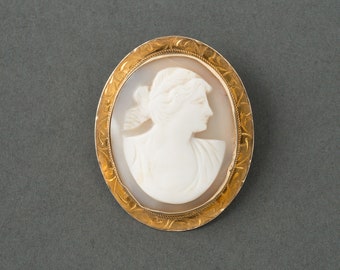 Angel Cameo Pendant - Etsy