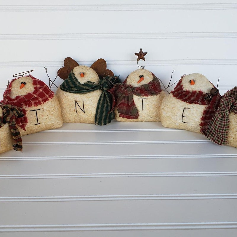 Primitive Winter - Etsy