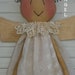 Primitive Pattern - ANGEL Pattern - Primitive Angel Pattern - Handmade ...