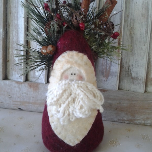Primitive Santa Pattern - Etsy