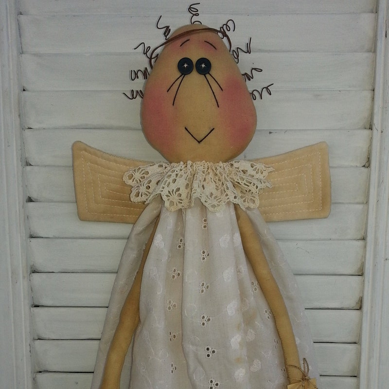 Primitive Angel Doll Patterns - Etsy