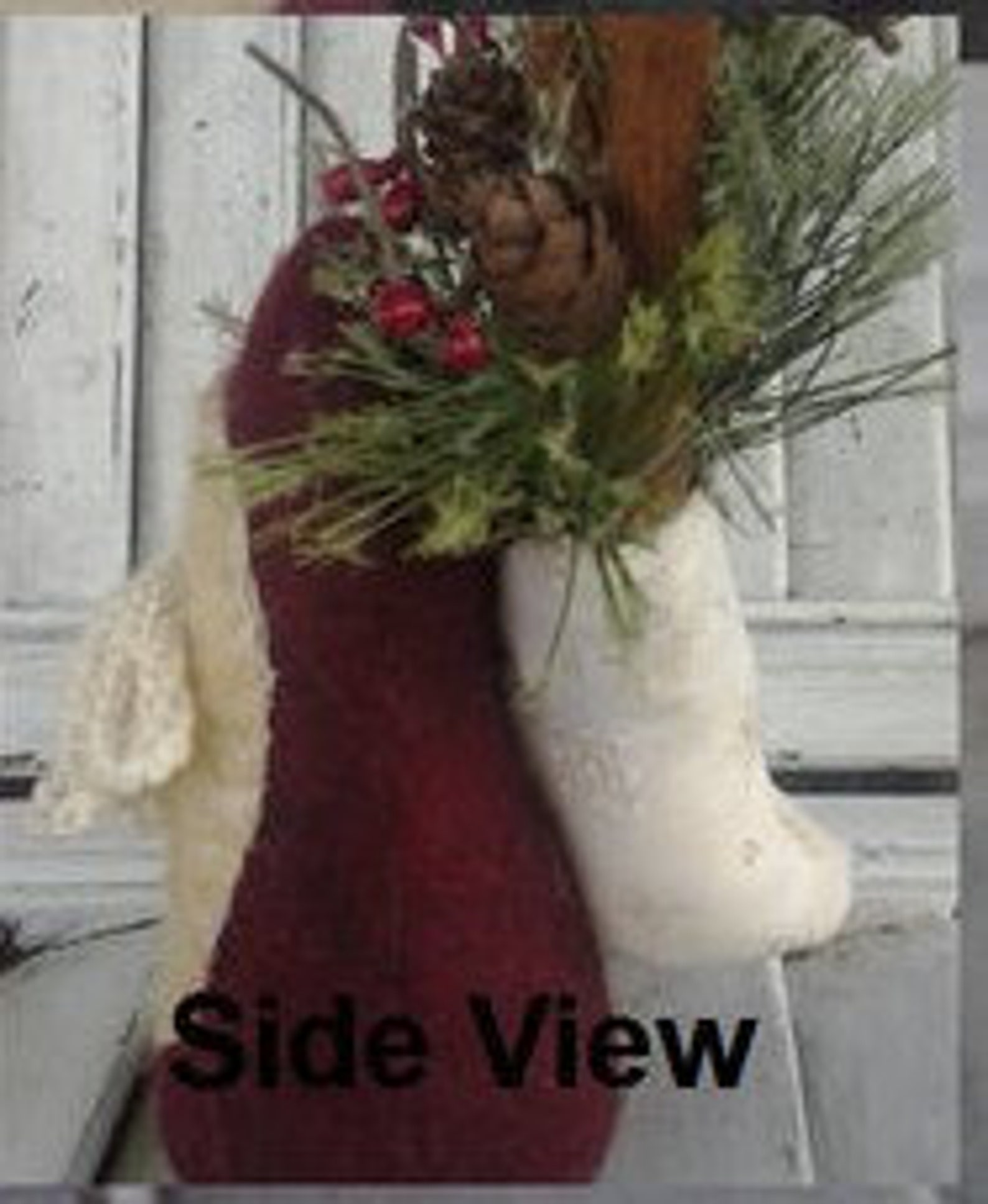 Santa Craft Pattern - Primitive Christmas Santa Sitter E Pattern - DIY ...