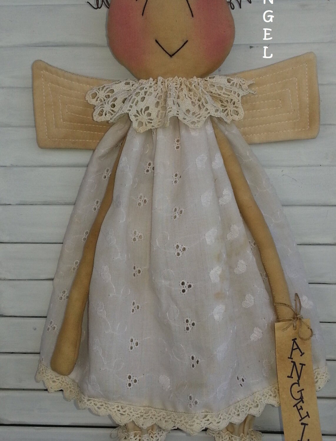 Primitive Pattern ANGEL Pattern Primitive Angel Pattern - Etsy