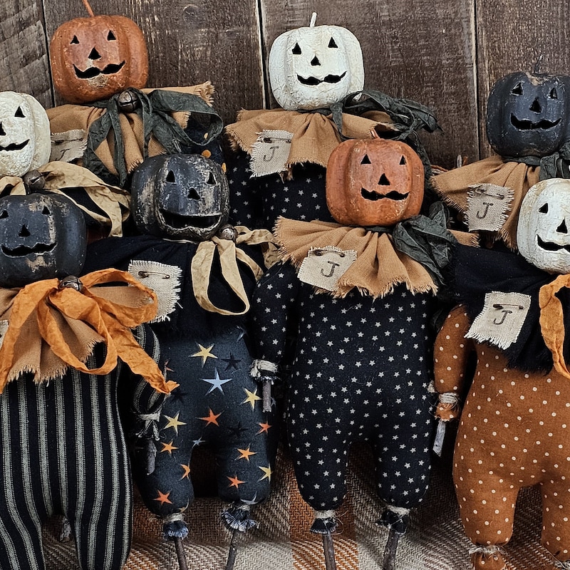Primitive Halloween Decor - Etsy