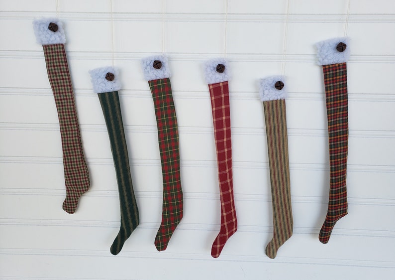 Stocking Ornament Christmas Stocking Ornaments Tree | Etsy