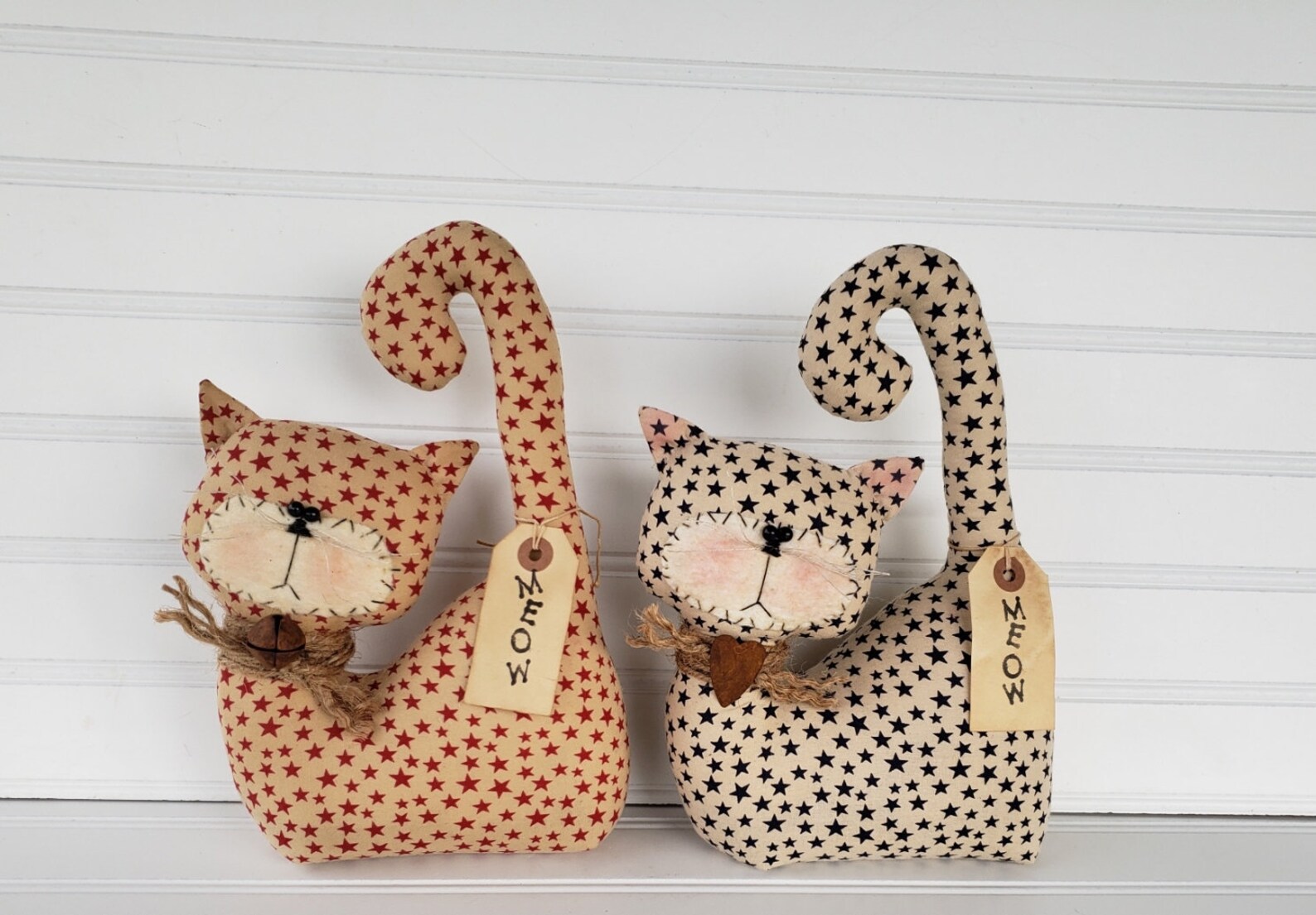 Primitive Country Kitty Handmade Kitty Country Kitty - Etsy