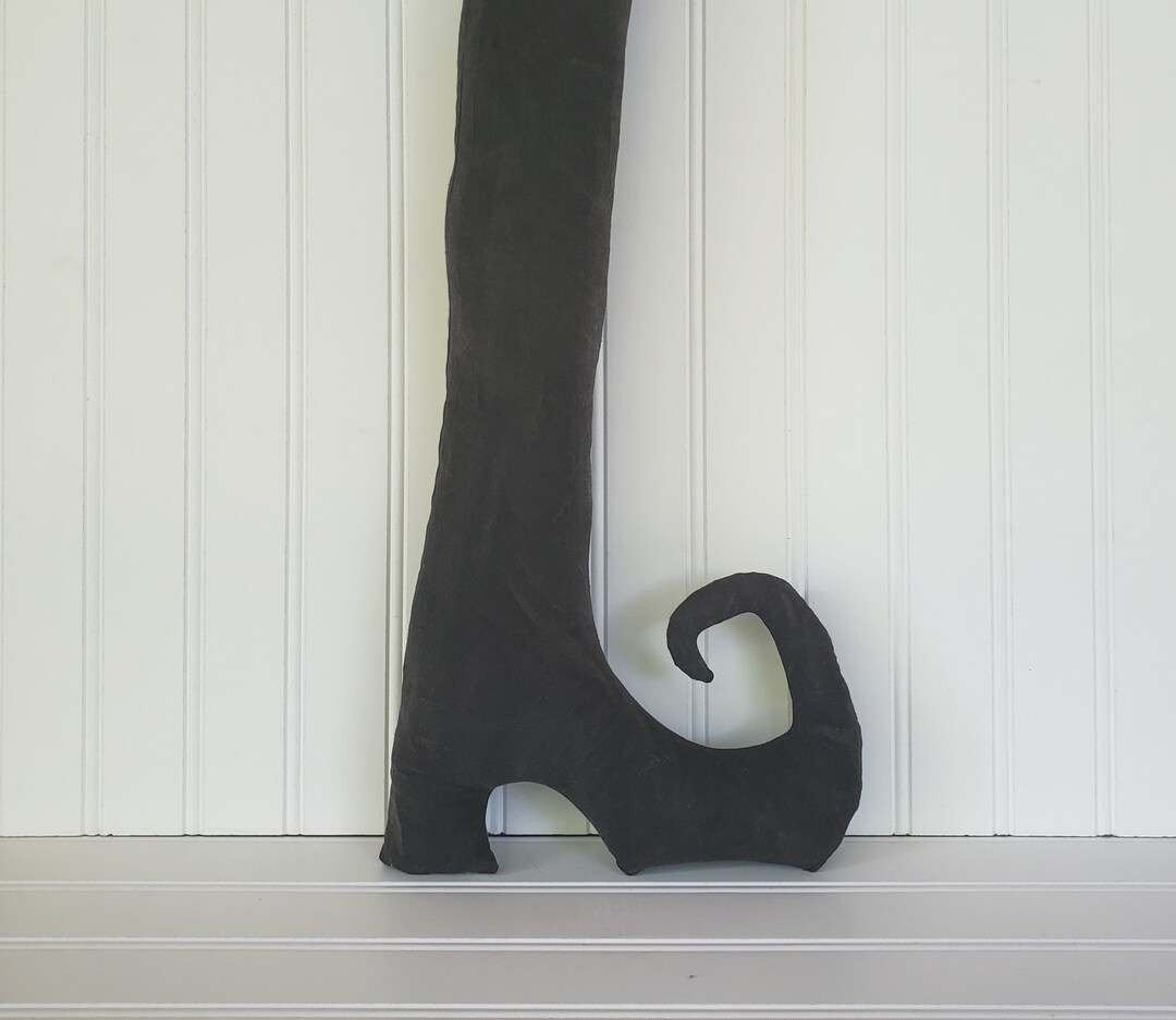 Plain Witch Boot: DIY Fall Decor (17x9) - Etsy