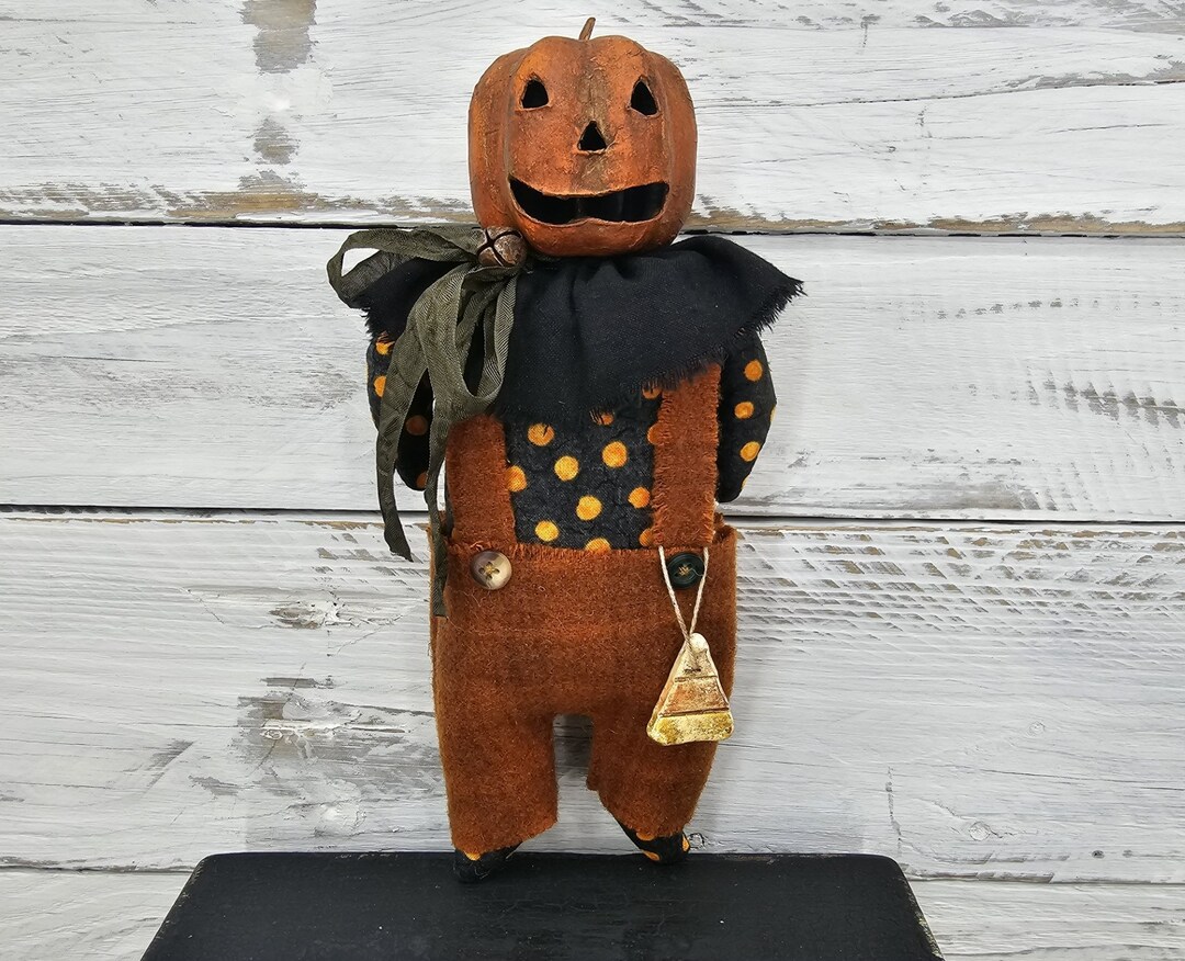 Primitive Halloween Pattern Primitive Halloween Jack O Lantern Pattern ...