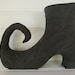 DIY Halloween Witch Boots: Primitive Black Decor, Fall Accent - Etsy