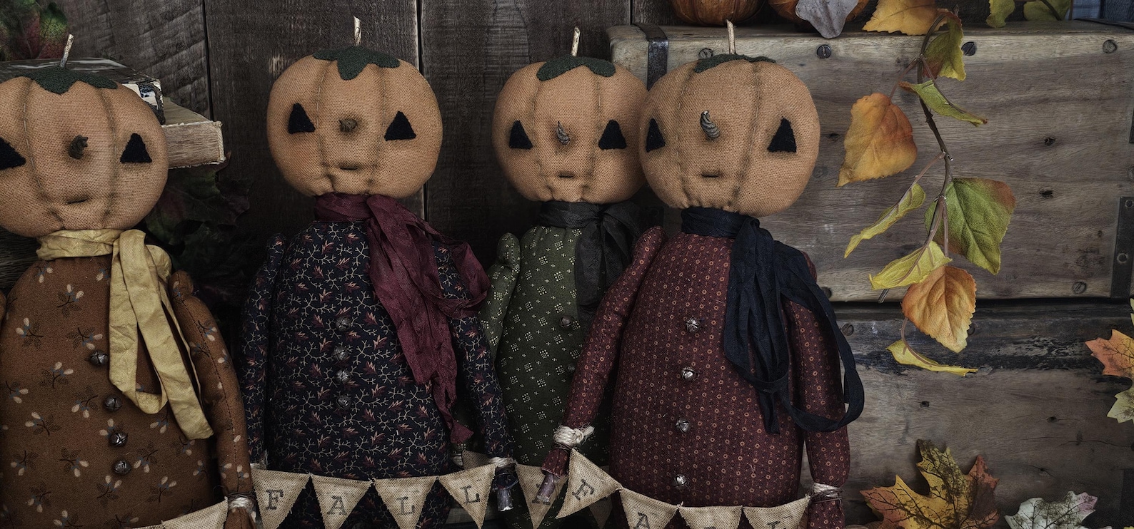 Primitive Pumpkin Peg Doll Fall Home Decor - Rustic Fall Farmhouse ...