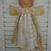 Primitive Pattern - ANGEL Pattern - Primitive Angel Pattern - Handmade ...
