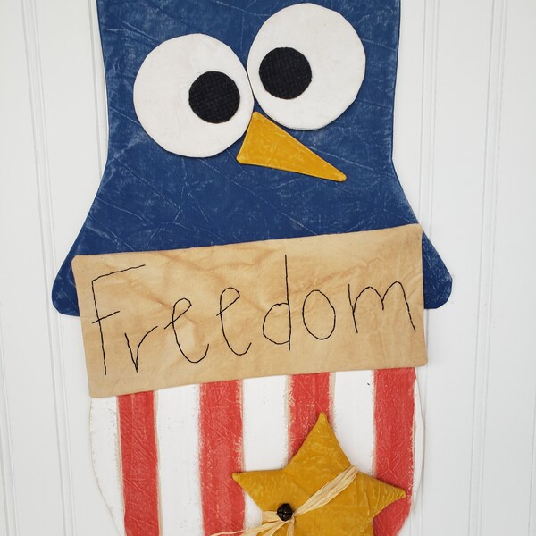 Patriotic Owl - Etsy