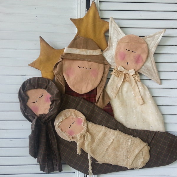 Primitive Nativity Pattern - Etsy