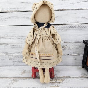 Americana Prairie Doll Primitive USA Patriotic Prairie Doll July 4th ...