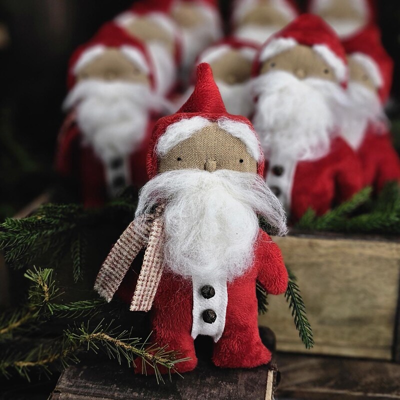 Primitive Santa - Etsy