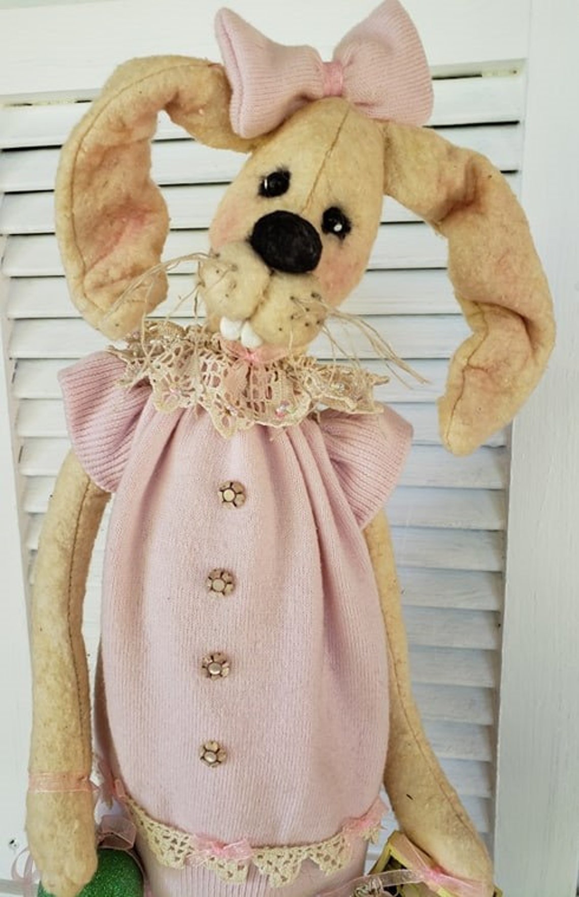 Bunny Pattern Primitive Bunny Pattern Easter Bunny Pattern - Etsy