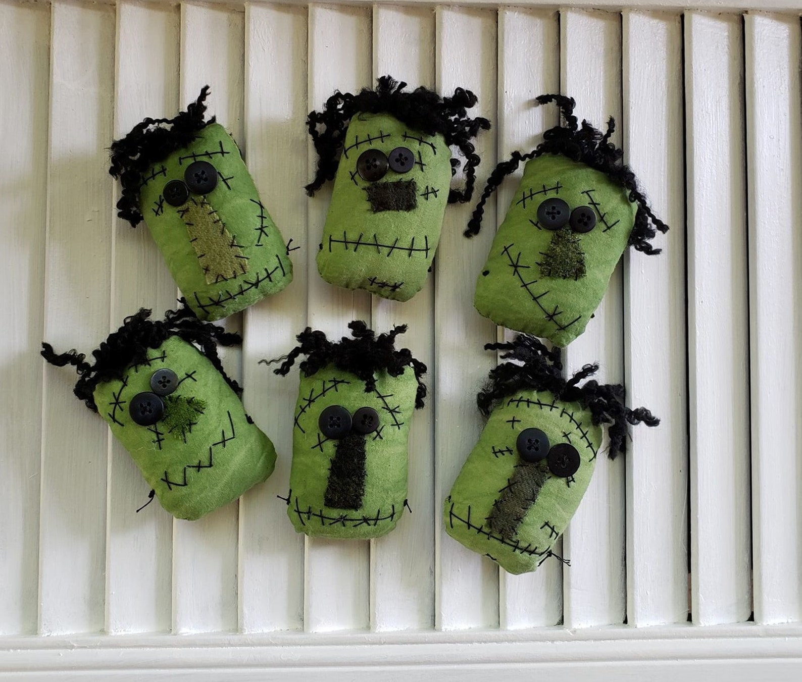 Frankenstein Bowl Filler - Halloween Home Decor - Autumn Farmhouse ...