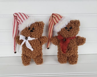 Teddy Bear Tree Topper | Etsy