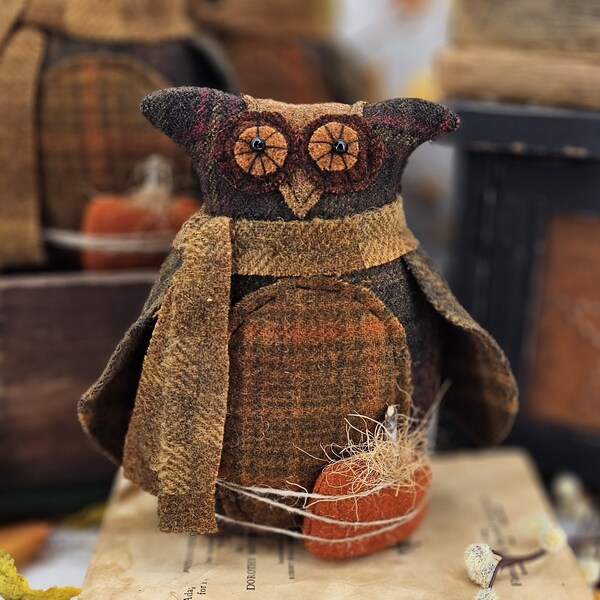 Primitive Owl Pattern - Etsy