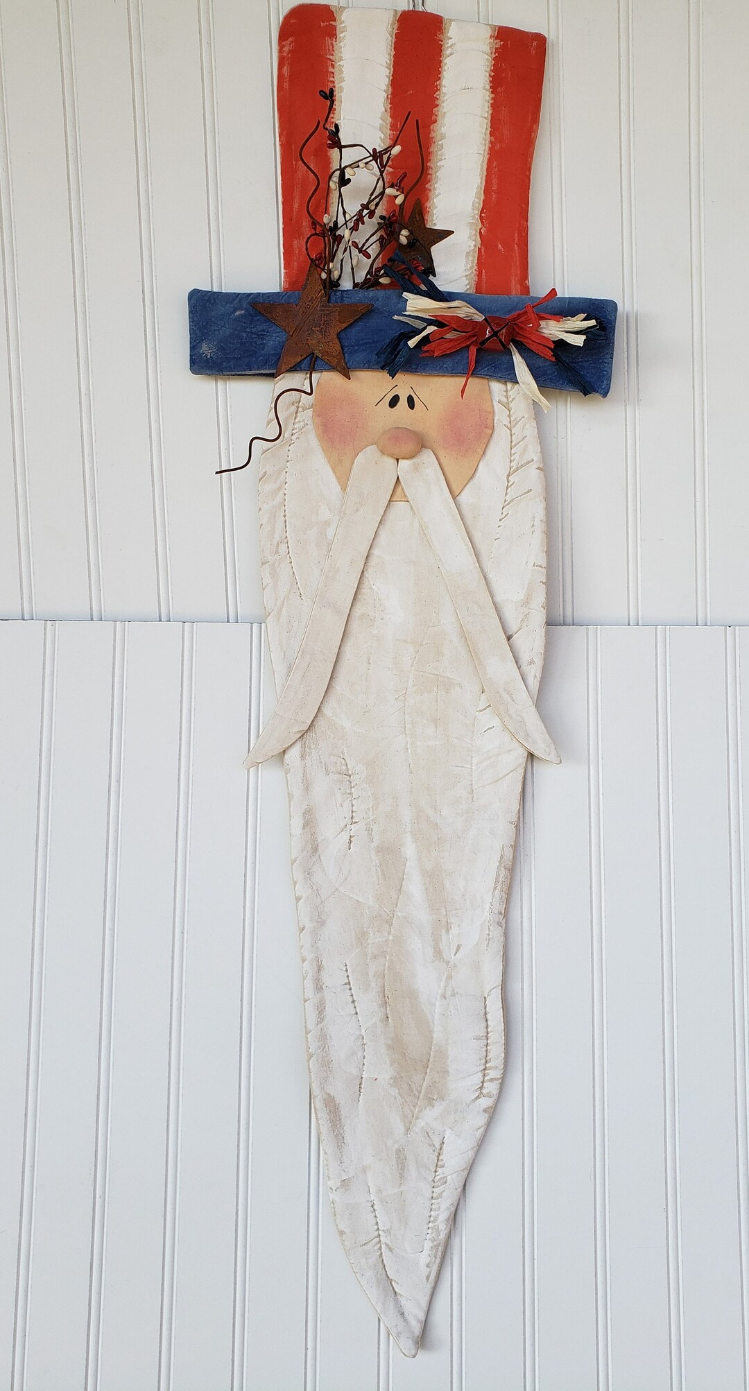 Uncle Sam Door Greeter Pattern: Primitive Americana (e-pattern) - Etsy