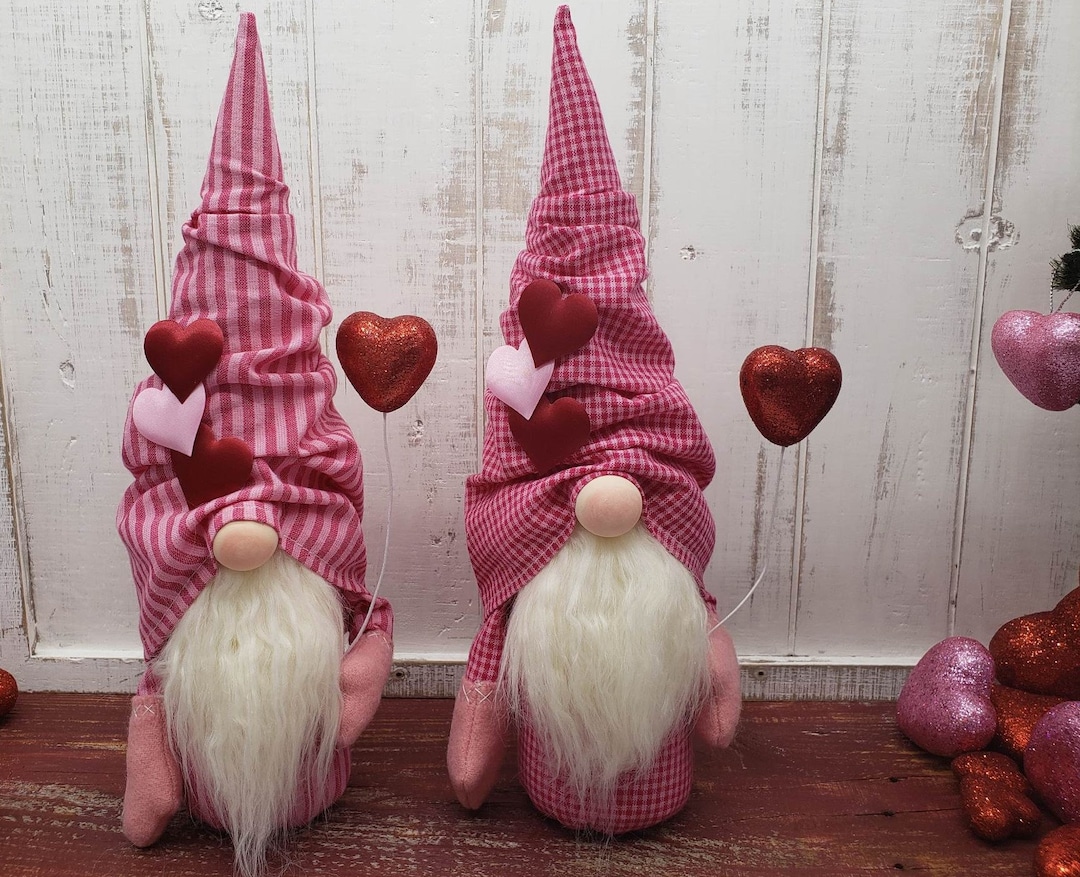 Valentines Day Gnome - Hot Pink Gnome - Perfect Gift for Her Mom ...