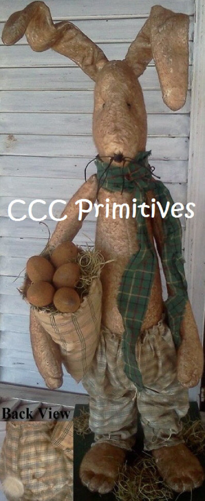 Mailed Paper Craft Pattern Rabbit Pattern Willie Rabbit | Etsy