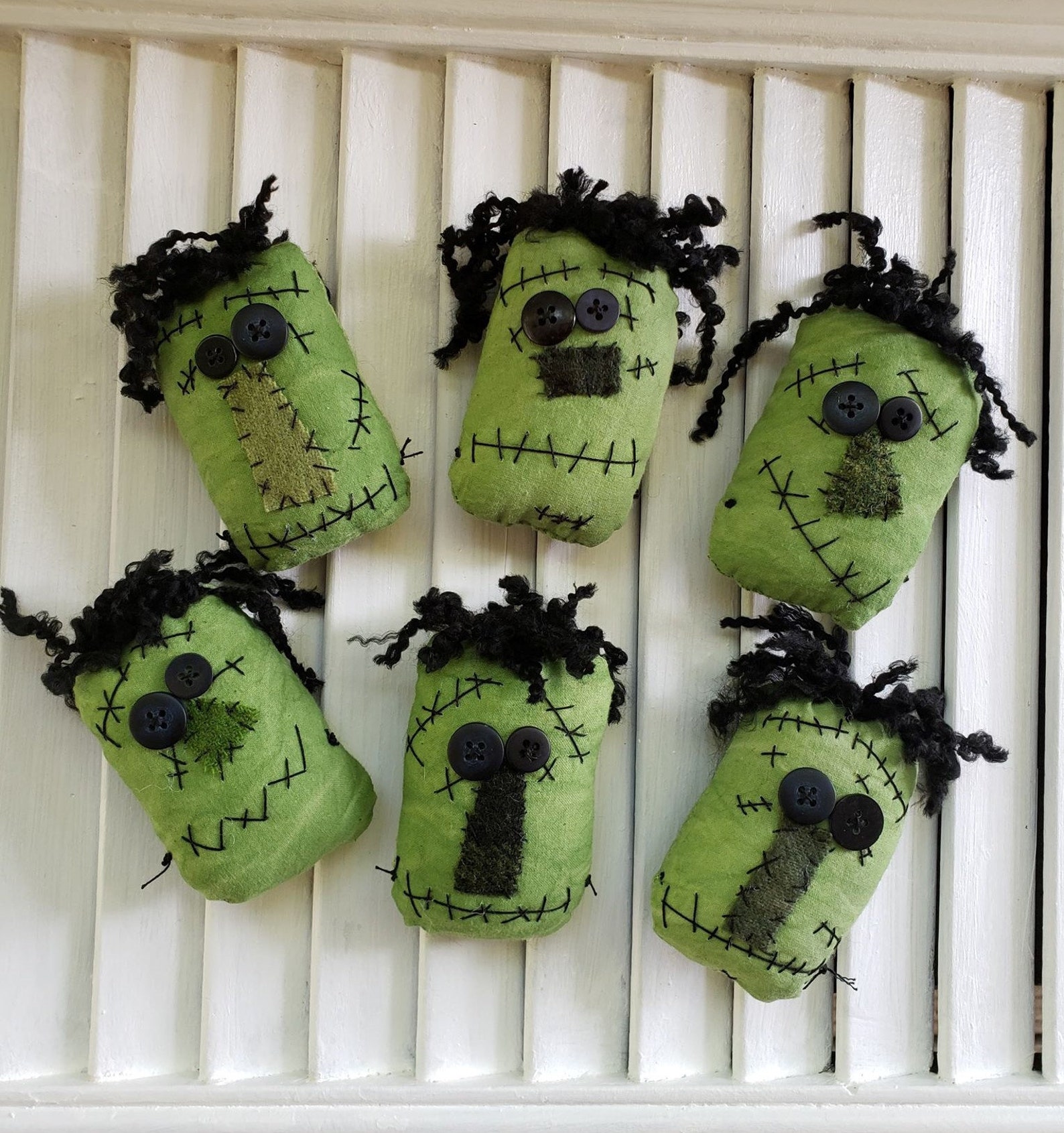 Frankenstein Bowl Filler - Halloween Home Decor - Autumn Farmhouse ...