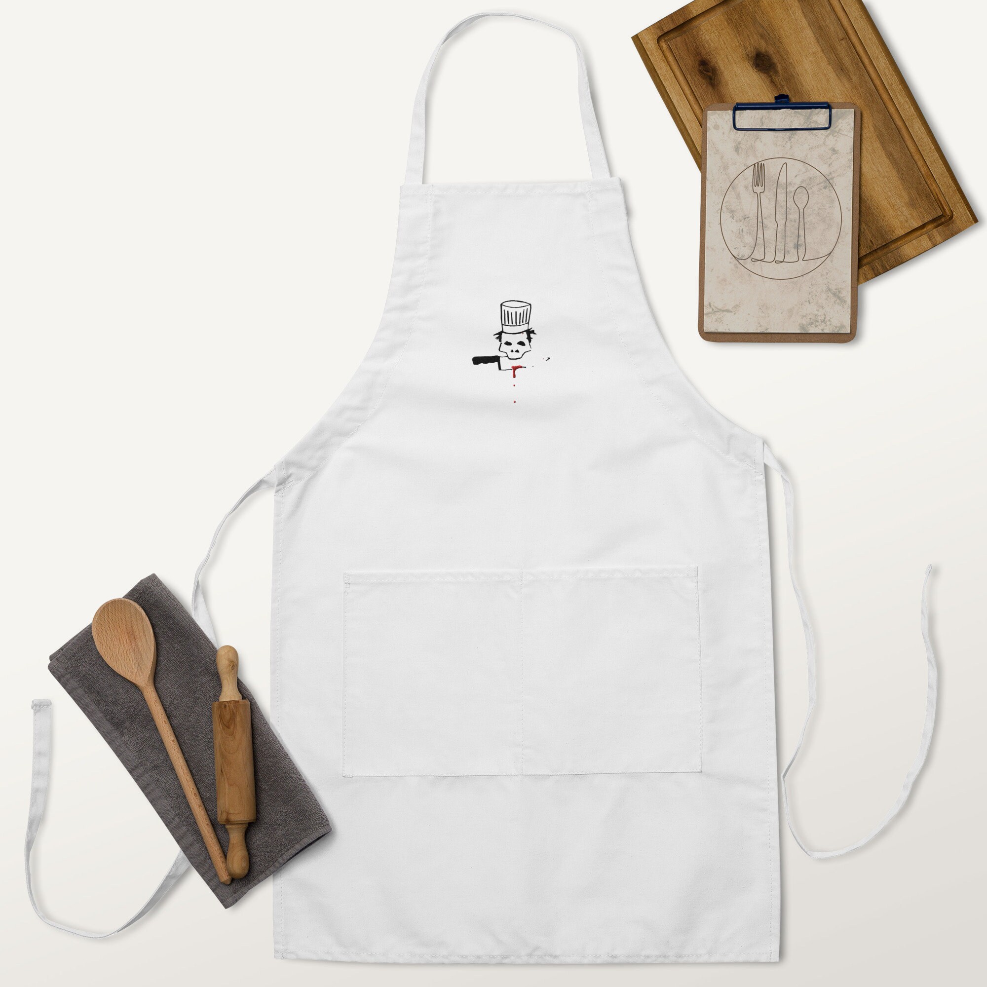 Embroidered Anthony Bourdain Apron - Etsy