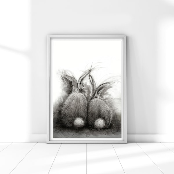 Animal Duo Art - Etsy