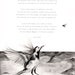 John Clare Poem Illustrated Wagtail, Black & White Drawing, Fine Art ...