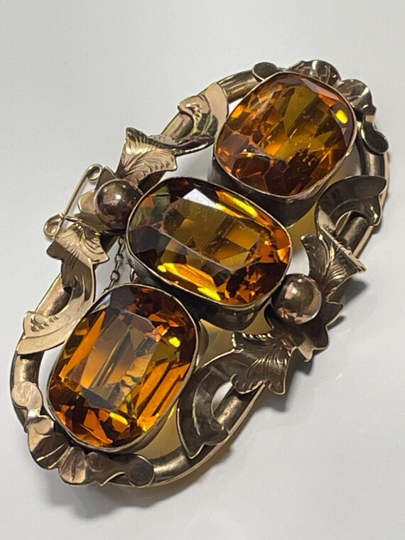 Large antique Victorian Vintage Rolled old and Gold /… - Gem