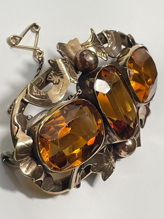 Large antique Victorian Vintage Rolled old and Gold /… - Gem