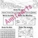 Kids Coloring Pages Printables Instant Download Calendar Months Dates ...