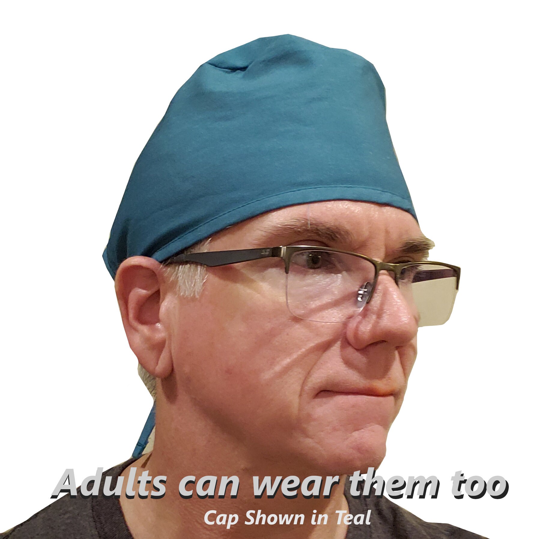 Purple Scrub Cap for Kids, Surgical Caps, Nurse Doctor Hat, Surgeon Cap ...