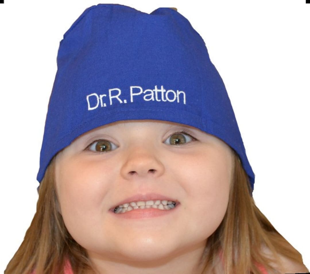 Kids Scrubs Caps Personalized for Little Doctors and Nurses - Etsy