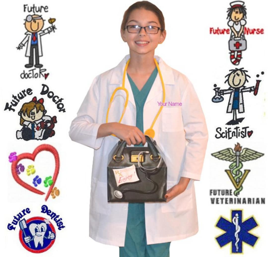 Kids Doctor Costume Personalized for Little Doctors and Nurses ...